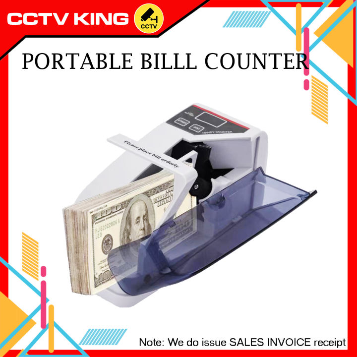 Portable Automatic Multi Currency Money Cash Bill Counter counting ...
