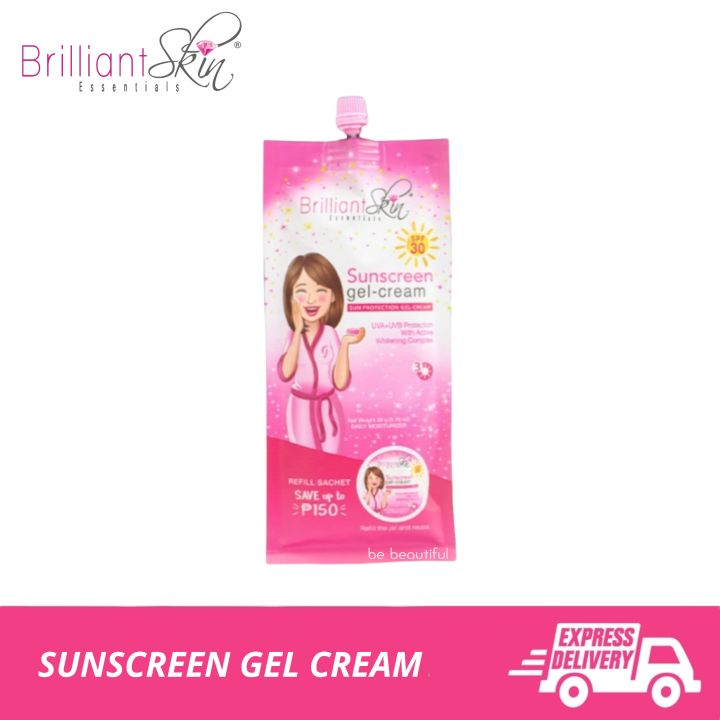 Brilliant Skin Sunscreen Gel Cream (50g) NEW PACKAGING | Lazada PH