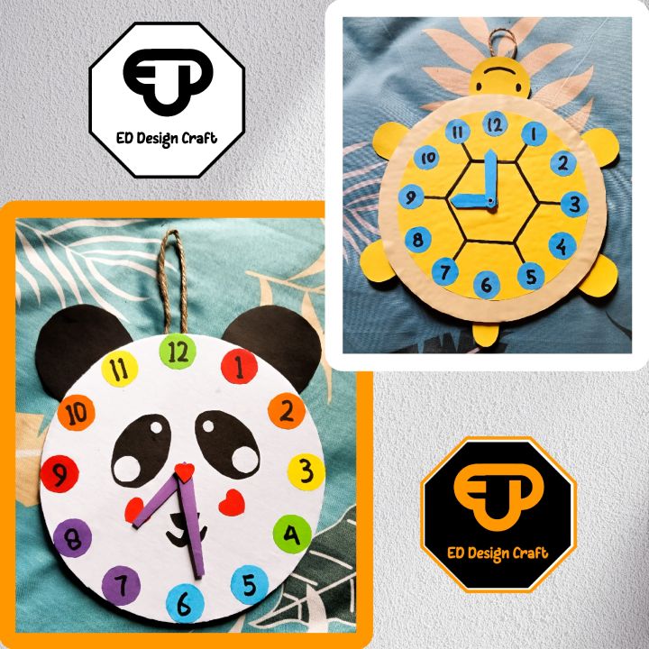 Prakarya Jam dinding dari Kardus | Lazada Indonesia