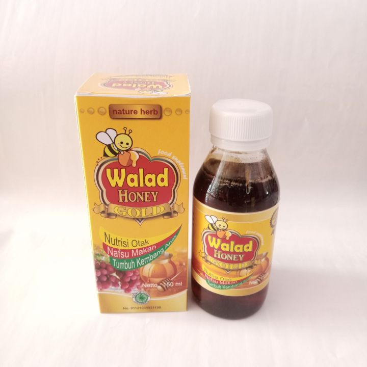 Madu Anak Walad Honey Gold kecerdasan otak dan tumbuh kembang anak ...