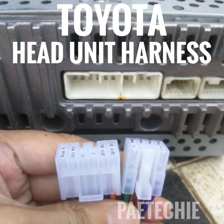 Toyota Car Stereo Harness Wiring Connector Head Unit Antenna Adapter ...