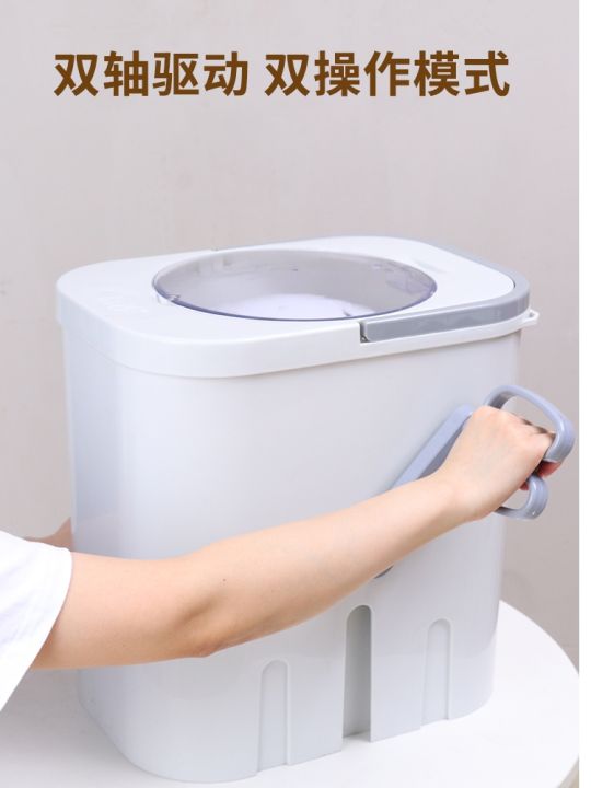 Manual Hand Cranked Washing Machine Electric Free Small Home Use for ...