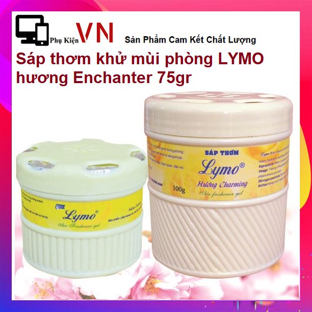 Sáp Thơm Khử Mùi LYMO hương Enchanter 75gr Phòng Ngủ, Nhà Vệ Sinh, Ô TÔ ...