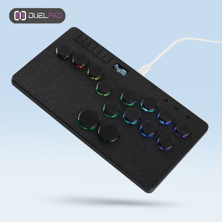 Duelpad Black Flatbox Ultra S Arcade Keyboard 3D Printing Mini Hitbox ...