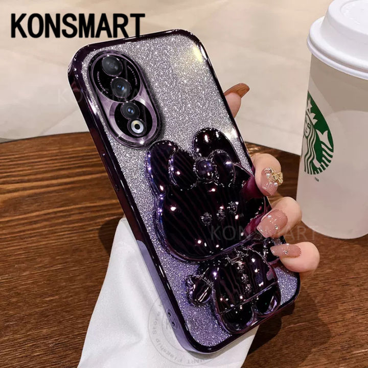 HOT Selling Cute Rabbit Mirror Case OPPO A60 A3X A3 A79 A3PRO 5G A18 A38 A58 A78 A98 A77 A77S ...