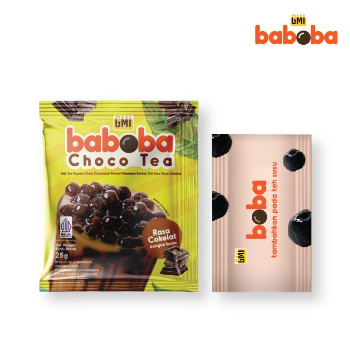 Baboba Instan Choco Tea (Rasa Coklat) | Lazada Indonesia