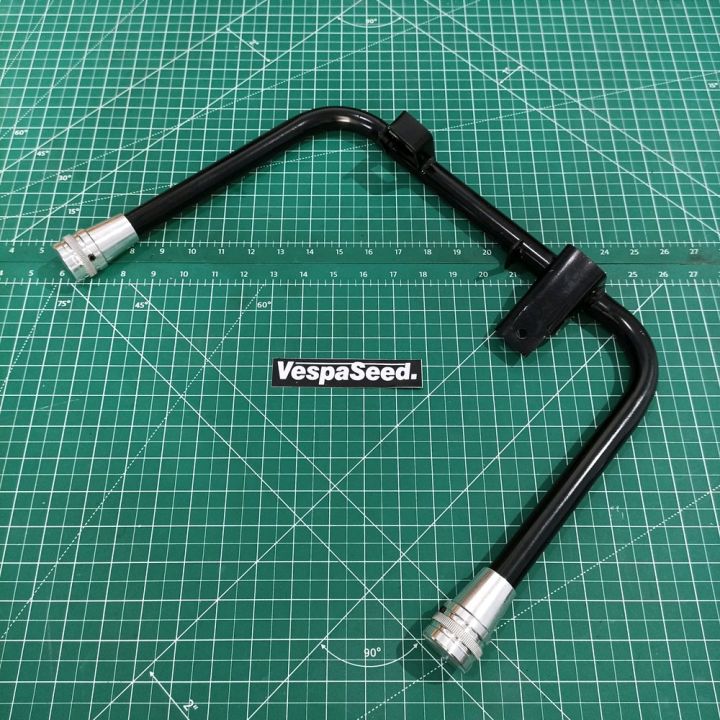 Standar Tengah Vespa Hitam Ring 10 Set Sepatu Vespa PX Excel Sprint ...