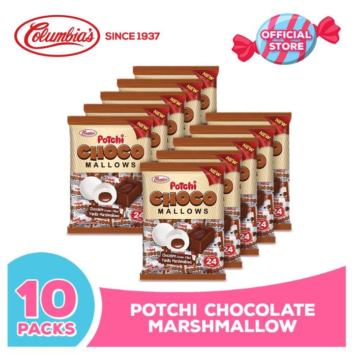 Columbia Candies: Potchi Chocolate Marshmallow Bundle of 10 | Lazada PH