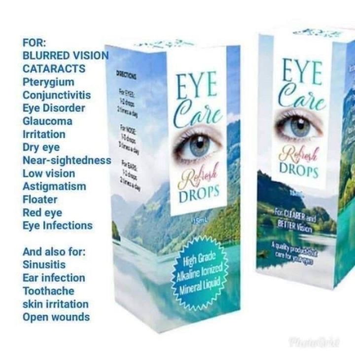 EYEDROPS 100% EFFECTIVE FOR BETTER VISION | Lazada PH