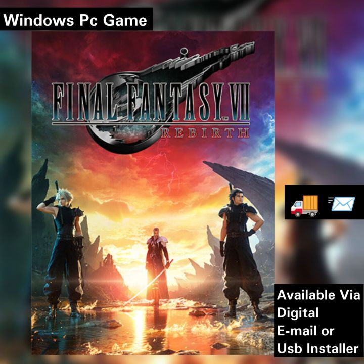 FINAL FANTASY VII REBIRTH : Deluxe Edition (+ All DLCs ) / Game ...