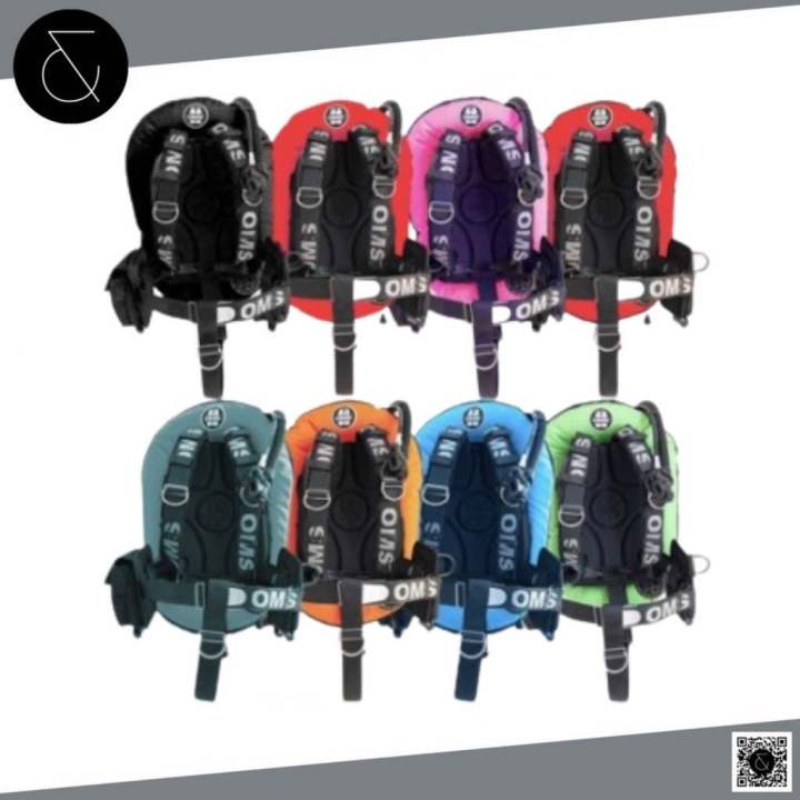 OMS - บีซีดีดำน้ำลึก OMS Smartstream BCD System (Aluminium Backplate ...