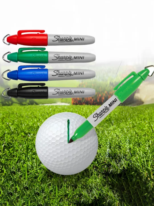 Mini Sharpie Marker Golf Ball Writing Oil Pen Stylus Cute Adorable ...