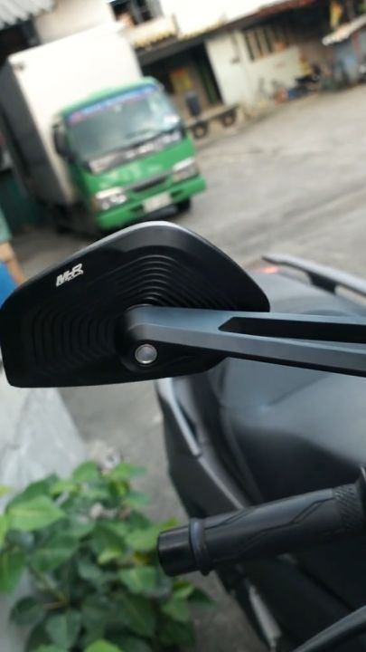 MHR BMW Style Side Mirror Alloy Universal Fully Adjustable HD Clear ...