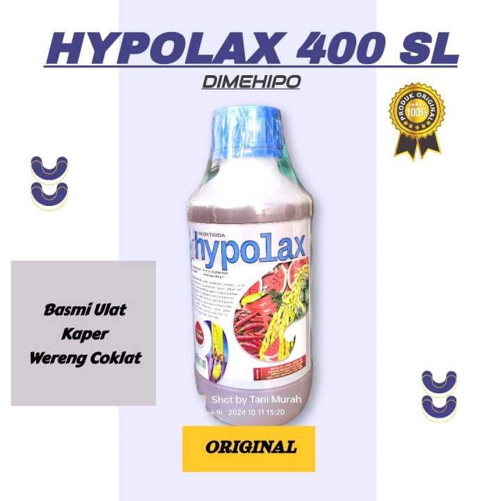 Insektisida Sistemik HIPOLAX 400 SL DIMEHIPO 1 Liter untuk ...