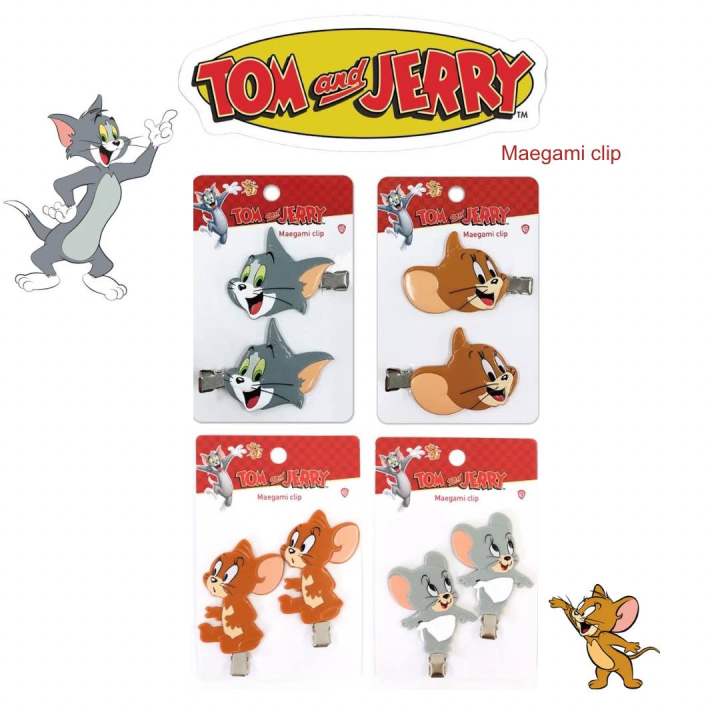 🎀กิ๊บติดผม Tom and Jerry Maegami clip | Lazada.co.th