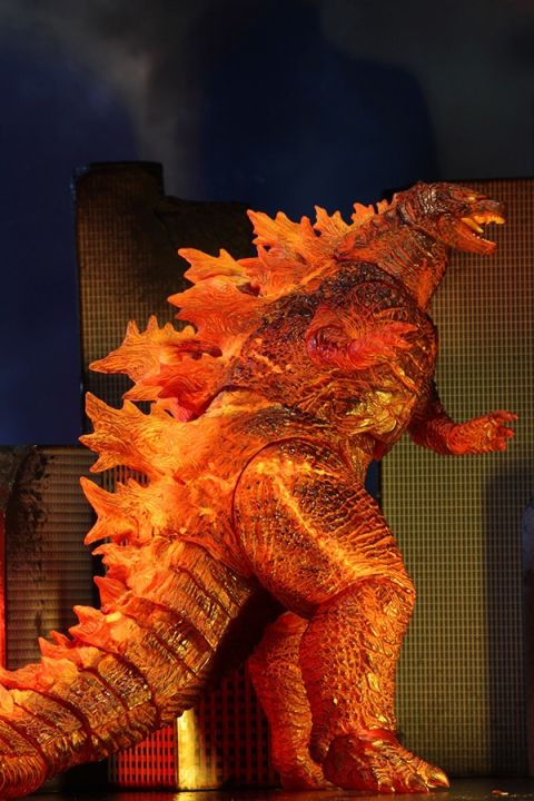 Godzilla Red Lotus Mode Action figures / NECA Godzilla Movie Version ...