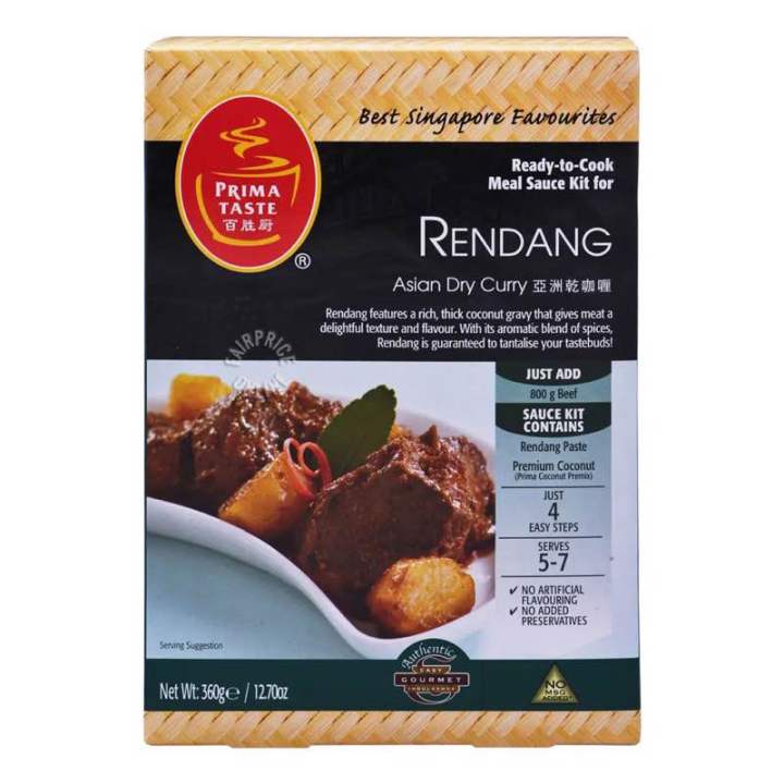 Prima taste Rendang Sauce Kit | Lazada