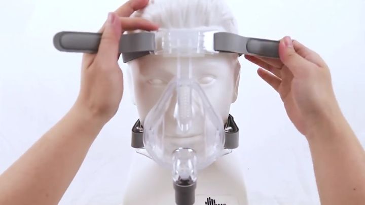 BMC FM2 CPAP Full Face Mask Auto CPAP BiPAP Mask With Free Headgear ...