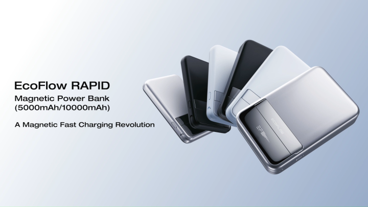 EcoFlow Rapid Power Bank Qi2 Certified Wireless 5000mAh, Ultra-Fast ...