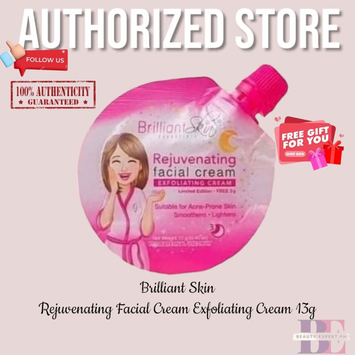 Brilliant Skin Rejuvenating Cream Exfoliating Cream 13g Lazada Ph