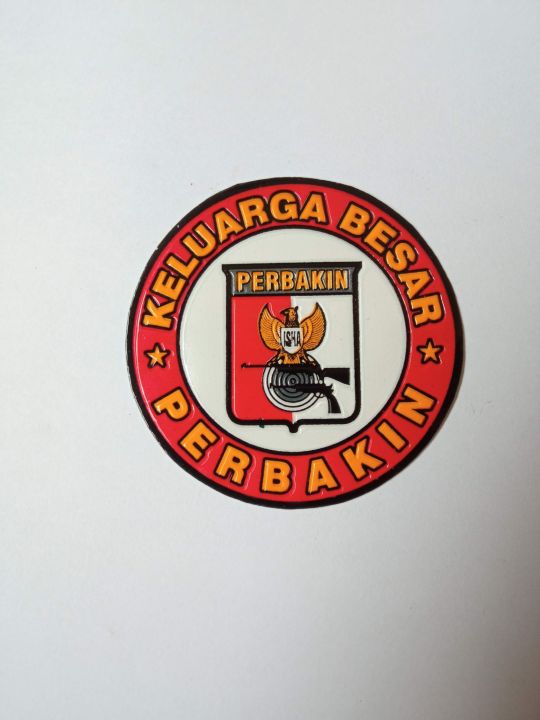 Stiker Embos Timbul Logo Keluarga Besar Perbakin Bulat | Lazada Indonesia