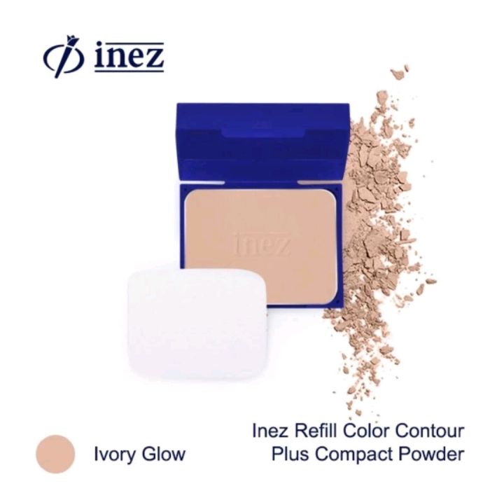 INEZ COLOR Contour Plus Refill Compact Powder | Lazada Indonesia