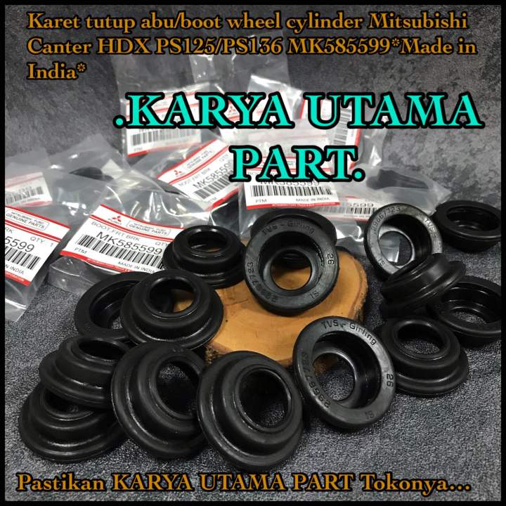 Karet Tutup Abu/Boot Whell Cylinder Mitsubishi Canter HDX PS125/PS136 ...