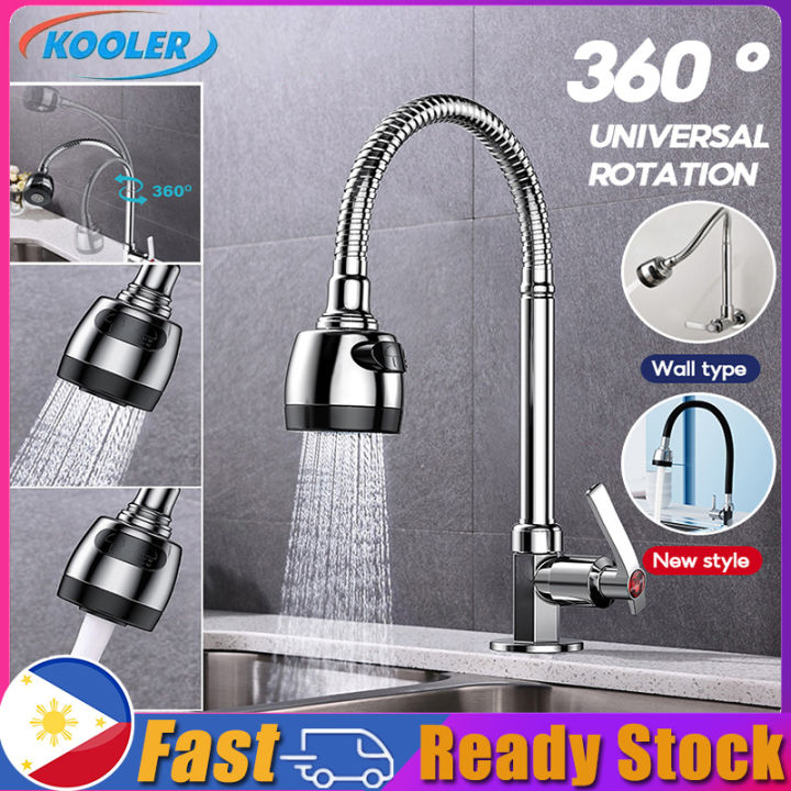 Kooler Gripo Sa Lababo Faucets For Sink Kitchen 2 Way With Hose Faucet ...