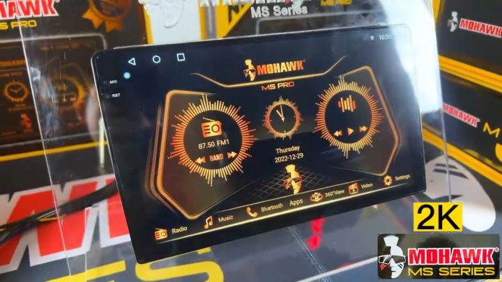 Mohawk MS PRO Series 2K Car Android Player Plug n Play QLED 360 Camera ...