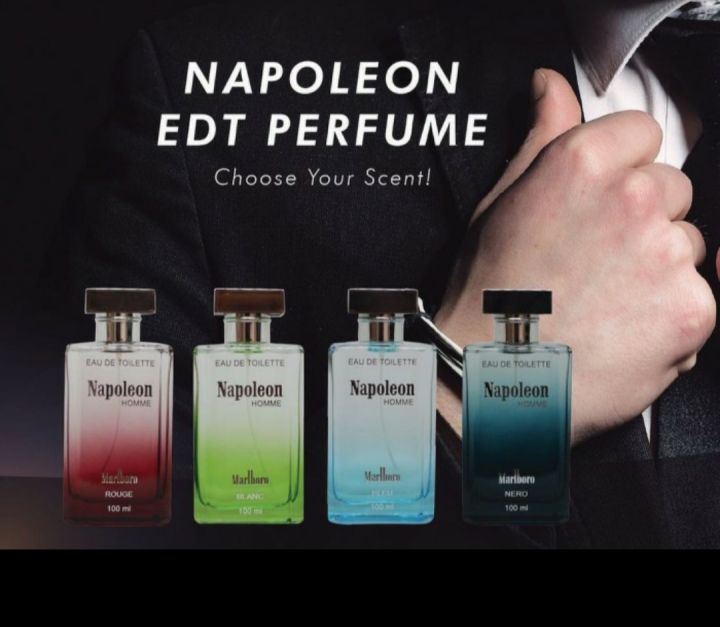 Parfum Marlboro NAPOLEON Homme Edt 100 ml (Blanc/Rouge/Nero/Bleu ...