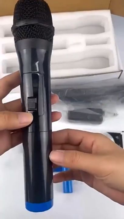 Wireless microphone uhf wireless microphone dual handheld microphone ...