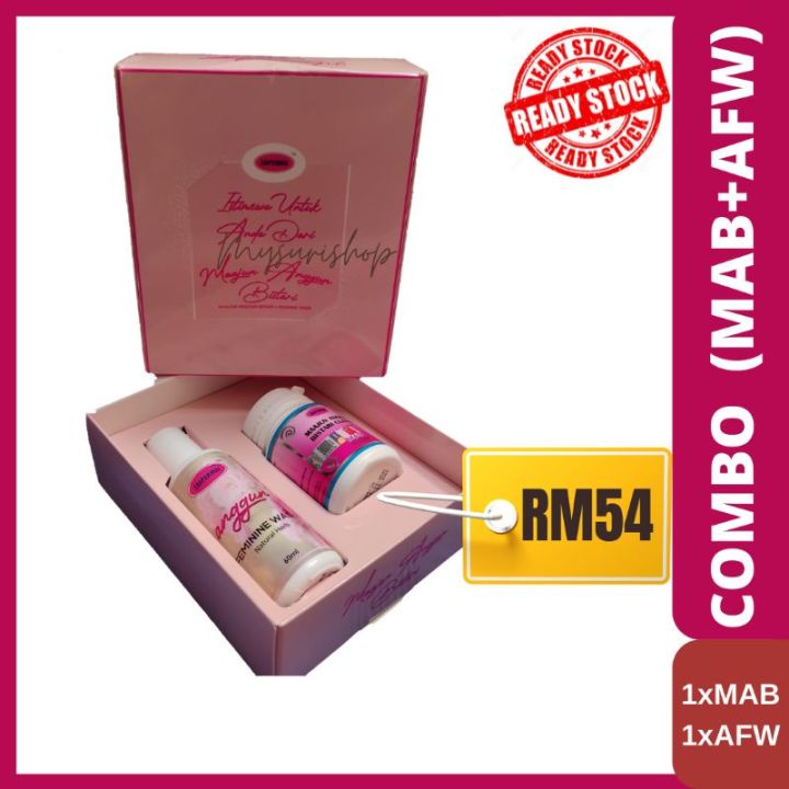 MAB Combo Feminine Wash + MAB Klasik | Lazada