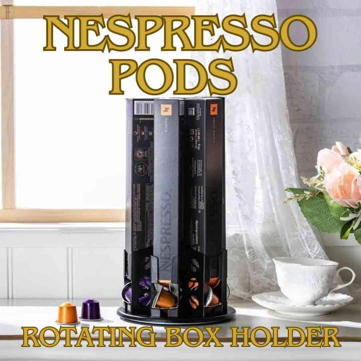 Rotating Nespresso Box Capsule Holder | Lazada PH