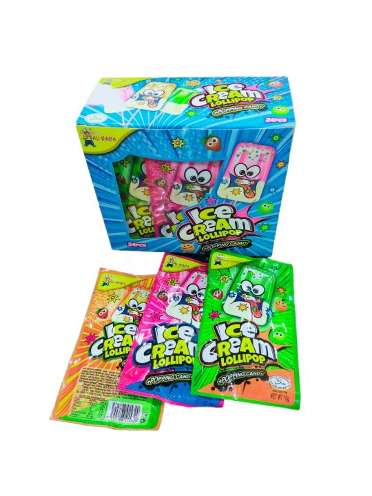 Ice Cream Lollipop with Popping Candy | Lazada