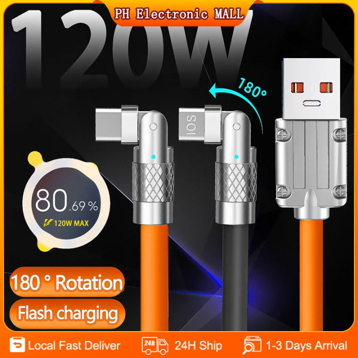 Original Usb Liquid Silicone Cable Metal 6A Type C Fast Charge 120W ... Original Usb Liquid Silicone Cable Metal 6A Type C Fast Charge 120W ...