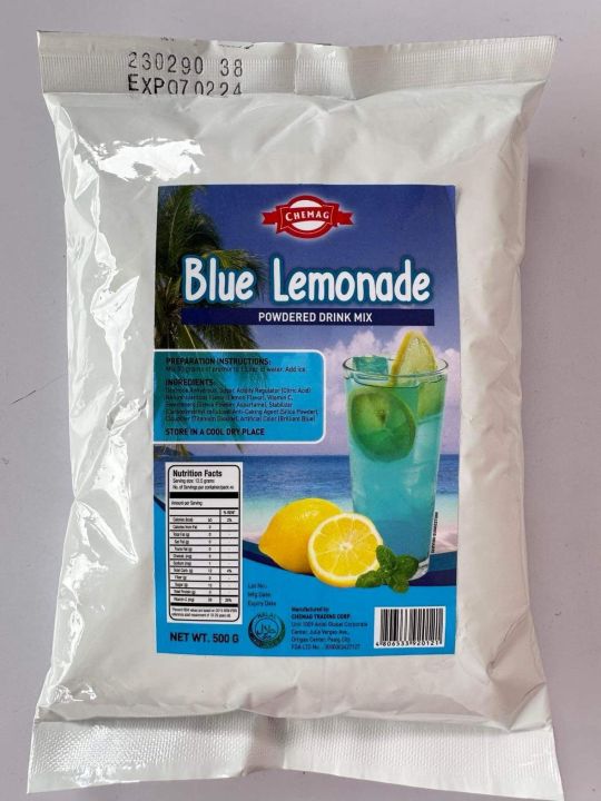 BUY 1 TAKE 1 Chemag Blue Lemonade Powdered Juice 500grams SAVES ₱100 ...