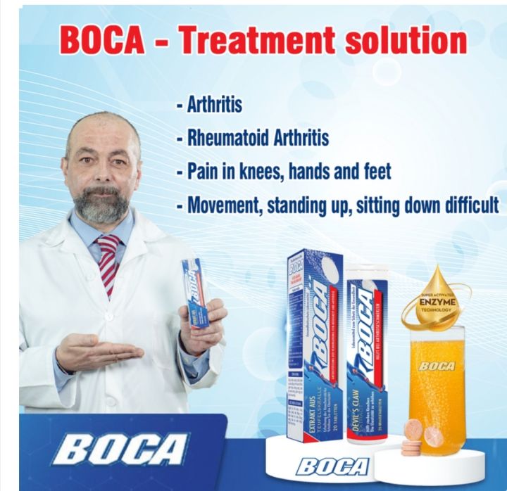 Boca effervecent Tablet for Joint Pains - Arthritis -Gout - | Lazada PH