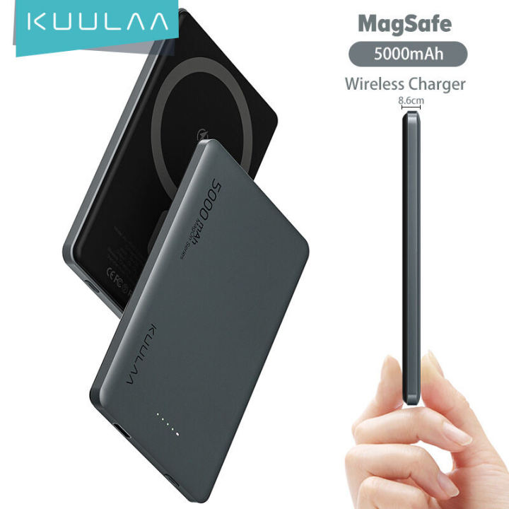 Kuulaa Magnetic Powerbank 5000mAh / 10000mAh PD 20W แบตสำรองไร้สาย ...