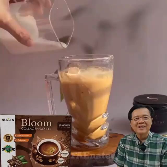 Nugen Bloom Collagen Coffee Orginal Macchiato Organic Diet Coffee Pure ...