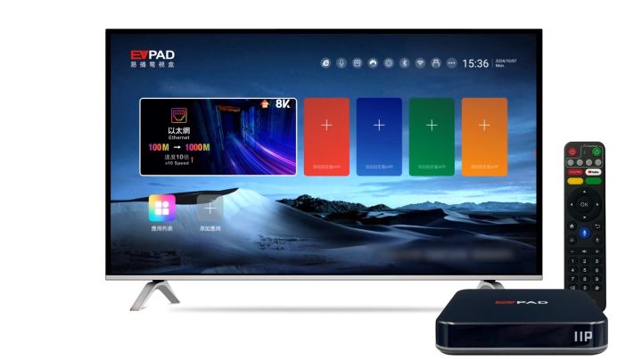 Original Evpad 11P Android TV , 4G-64G. Support 4K x 2K & Full HD video ...