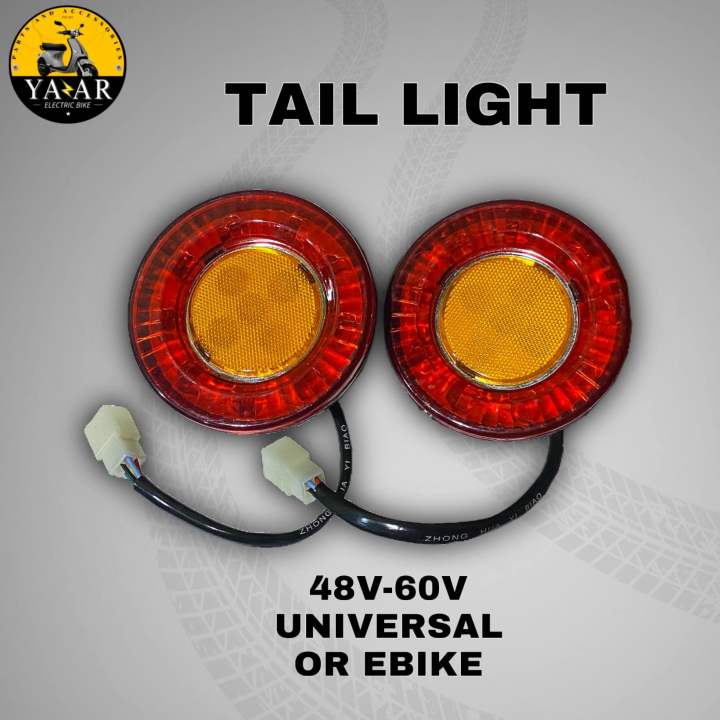 EBIKE LED TYPE TAIL LIGHT 48V-60V UNIVERSAL | Lazada PH