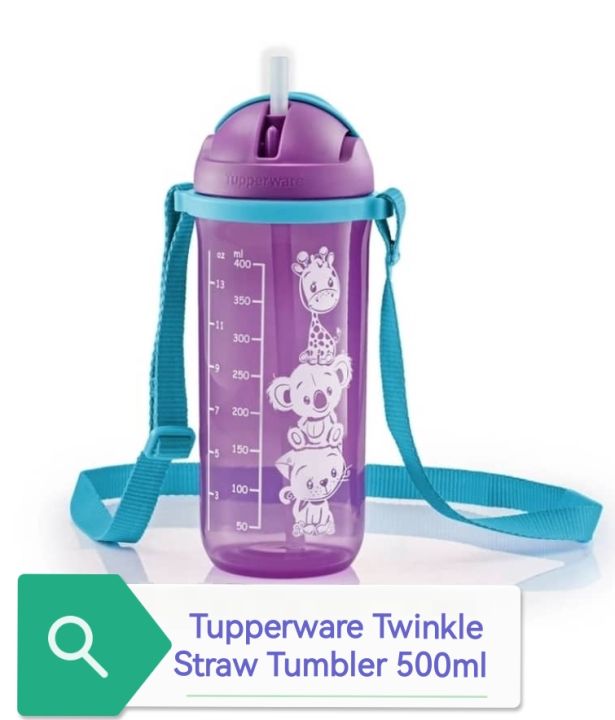 Tupperware Twinkle Straw Tumbler 500ml | Lazada
