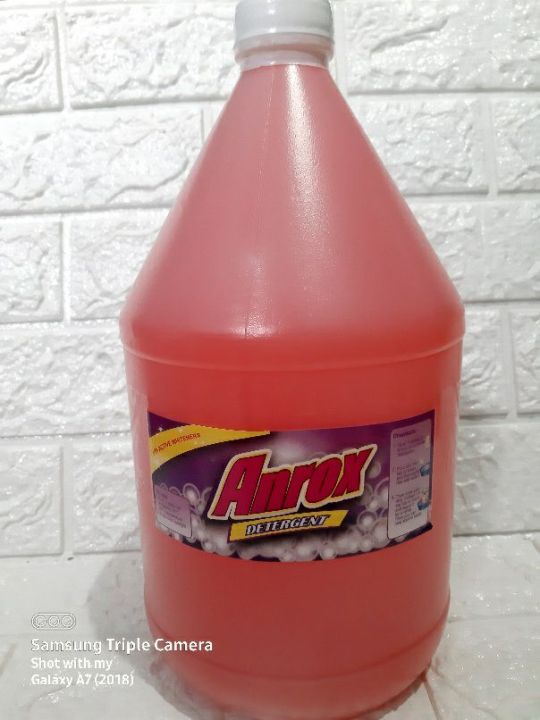 Anrox Liquid detergent 1 gallon | Lazada PH