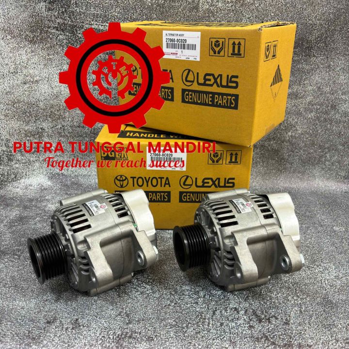 Dinamo Amper/Alternator Assy Toyota Innova Bensin 1 TR Fortuner Bensin ...