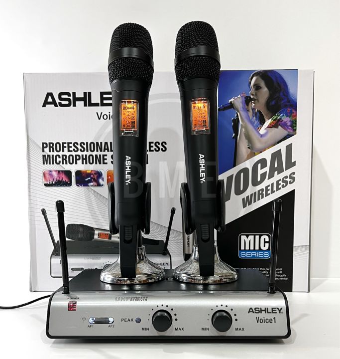 MIC WIRELESS ASHLEY VOICE 1 ( HANDHELD ) ORIGINAL | Lazada Indonesia