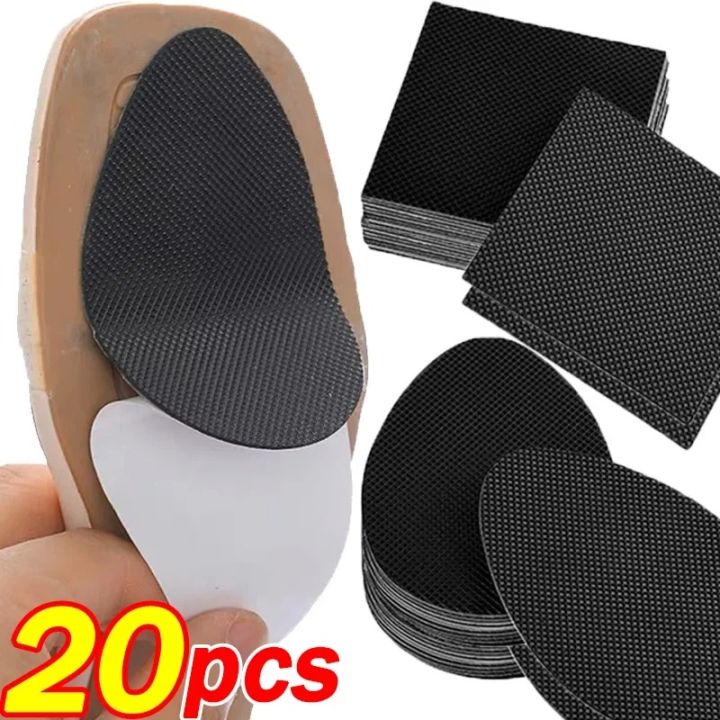 20Pcs Anti-Slip High Heel Stickers for Men Women Oxford Rubber Shoe ...
