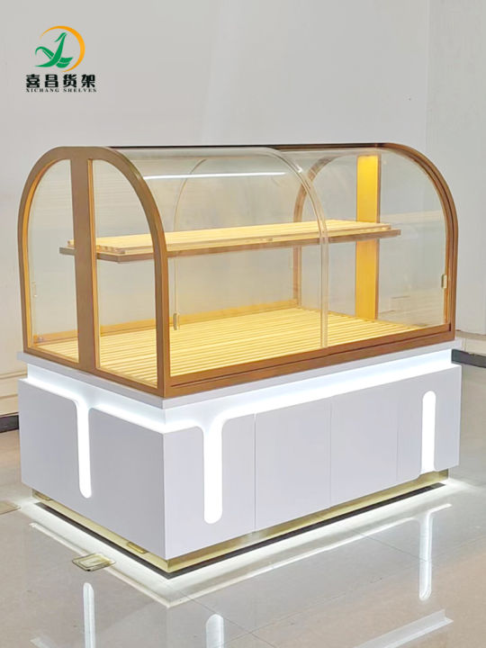 Arc Bread Counter Nakajima Cabinet Side Cabinet Bread Display Cabinets ...