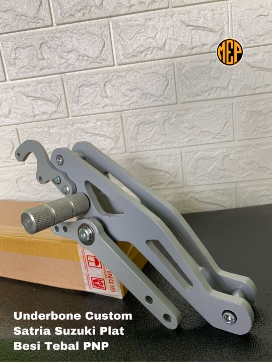 Underbone New Satria fu 150 Roadrace Custom Plat Besi Tebal CNC Ub ...