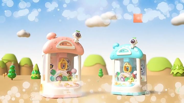 Mainan Mesin Capit Boneka Mini Mainan Claw Machine Dengan Musik Dan ...