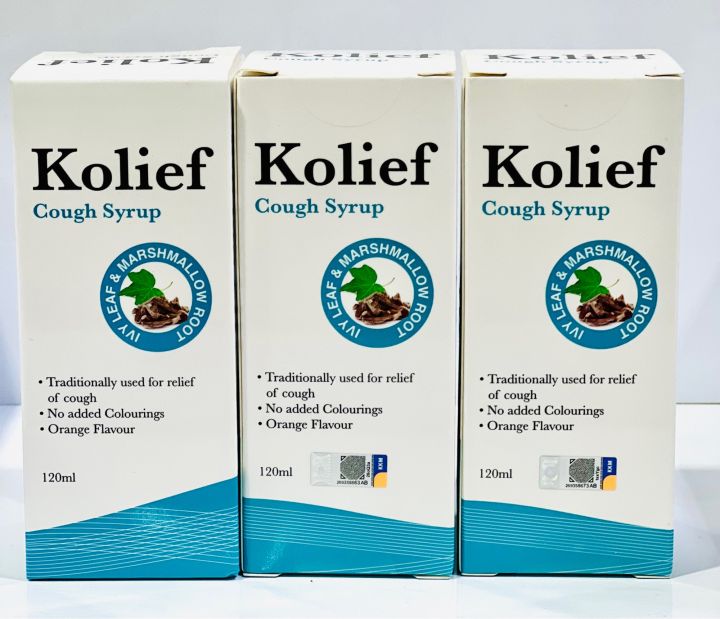 KOLIEF COUGH SYRUP (120ML) | Lazada
